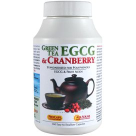 Amazon.com: Andrew Lessman Green Tea EGCG & Cranberry, 60 Capsules ...