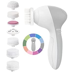 Amazon.com: Facial Cleansing Brush Face Scrubber: Electric Exfoliating ...