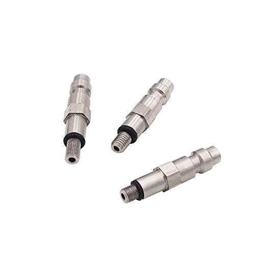 Airsoft HPA Magazine Taps Valve Adapter Male Foster Quick Disconnect ...