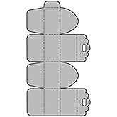 Amazon.com: Silver Metal Cutting Dies Candy Gift Box Embossing Stencil ...