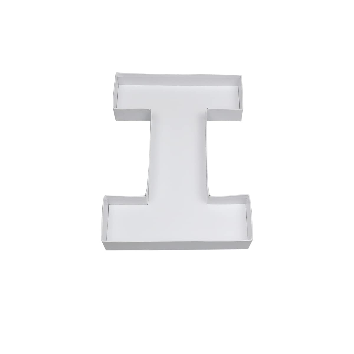 Mua 10" I Shaped Cardboard Letter Mache Chocolate Sweets Candy ...