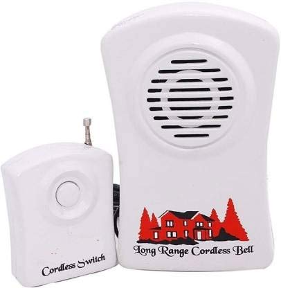 Buy realon Veetex Long Range Wireless Heavy Duty Remote Bell, Calling ...