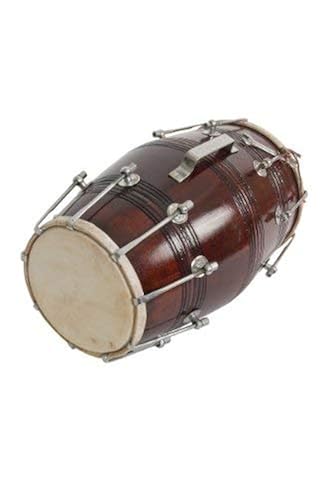 Satnam Traditional 17-Inches Bolt Tuned Handmade Dholak Drum | Dholak ...