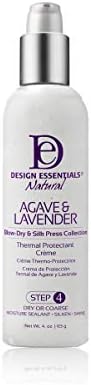 Design Essentials Agave & Lavender Thermal Protectant Creme -Blow-Dry ...