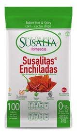 Amazon.com: Baked Hot & Spicy corn and cactus chips Susalia ...