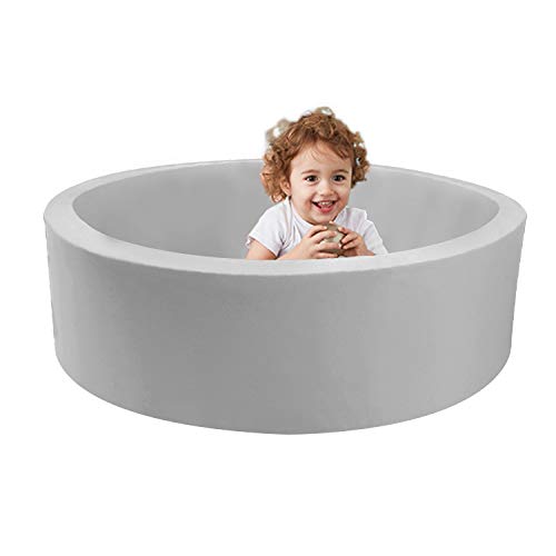 TRENDBOX Memory Foam Sponge Indoor Round Ball Pit for Toddler Children ...