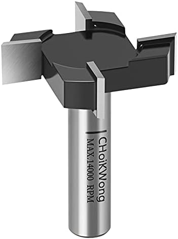 CNC Spoilboard Surfacing Router Bit, 1/2 Inch Shank Slab Flattening ...
