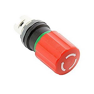 ABB MPET3-10R Emergency Stop Operator, 30 mm, Twist Release, Red: Amazon.com: Industrial ...