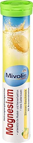 Mivolis Magnesium effervescent Tablets - Dietary Supplements 1 Pack x 20 pcs | Germany in Oman ...