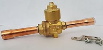 Refrigeration Ball Valve 3/8" Full Port: Amazon.com: Industrial ...