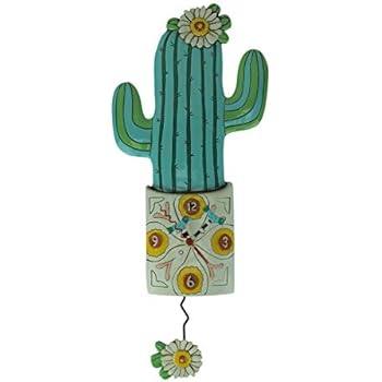 Amazon.com: Allen Designs `Ruby` Whimsical Mermaid Pendulum Wall Clock ...