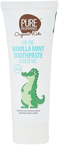 Pure Beginnings Organic Kids Toothpaste Vanilla Mint Flavour With ...