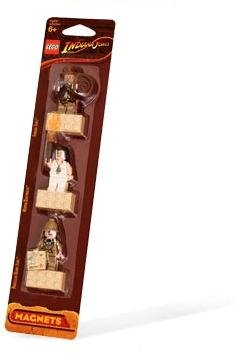 Buy LEGO Indiana Jones Magnet Set: Indiana Jones, Marion Ravenwood and ...