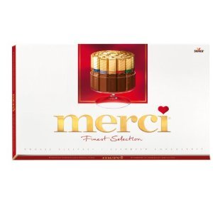 Merci Chocolate Bar Assortment 400g (3-pack) by Storck: Amazon.co.uk ...