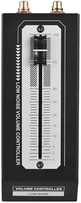 Fawoonu Mini Low Noise Controller Adjustment Device Passive Preamp Active Speaker Adjustment ...