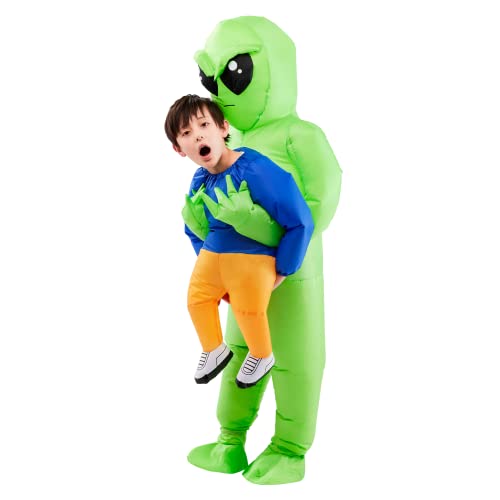 Spooktacular Creations Alien Costume for Kids, Funny Kidnapping ...