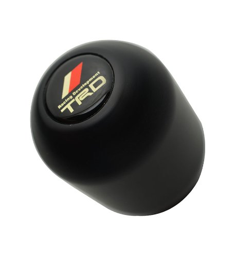 Buy 12x1.25mm Threaded TRD BLACK TEFLON Type R S Shift knob for Toyota ...