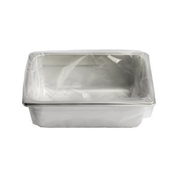 Amazon.com: Royal 1/4, 1/3 Pan Steam Pan Liners with Twist Ties ...