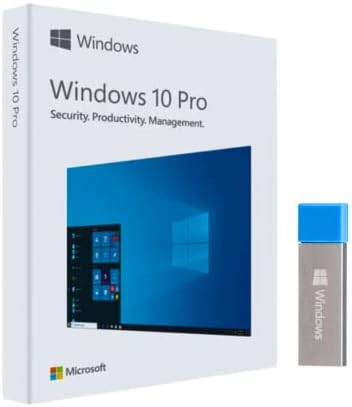 Genuine Windows 10 Professional Windows 10PRO USB (PC) Direct Install ...