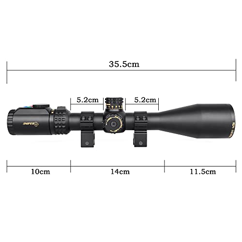 SNIPER Scope WKP 4 16x50 W Side Adjustment Red Green Illumination SNIPER Scope WKP 4 16x50 W Side Adjustment Red Green Illumination