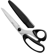 Amazon.com : ALLEX Black Scissors All Purpose Sharp Japanese Stainless ...