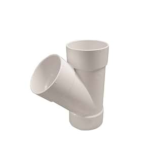 Wye Pvc S&D 45deg Hub 6x6x4 - Pipe Fittings - Amazon.com