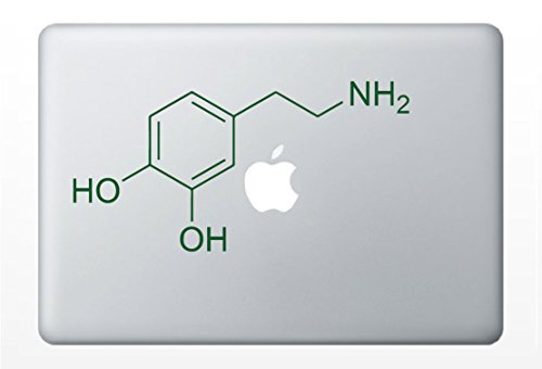 Buy Dopamine Compound Molecule Laptop Decals Compound Structure | Car ...