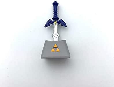 Amazon.com: The Legend of Zelda Foam Master Sword Keycaps for ...