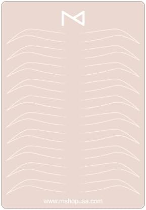 5 PCS M - Silicone Pre-Shaped Practice Fake Skin – Ombre Powder Brows ...