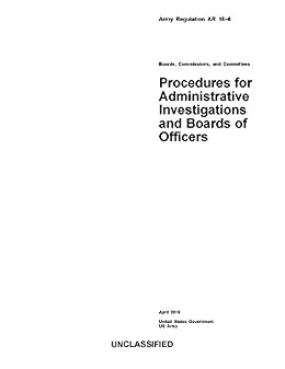 Army Regulation AR 15-6 Procedures for Administrative Investigations ...