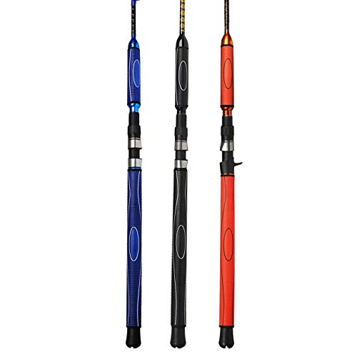 Fiblink 1-Piece Jigging Spinning & Casting Rod Deep Sea Speed Fishing ...