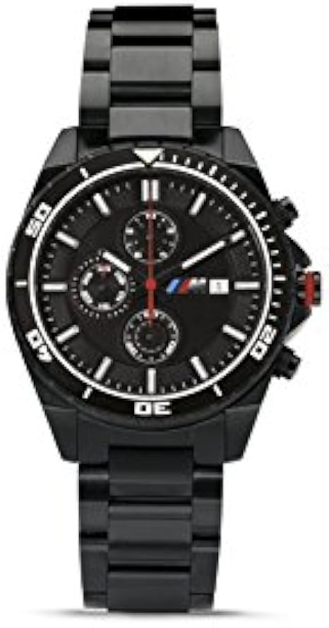 BMW Genuine M Collection Mens Chronograph Date Analog Wrist Watch ...