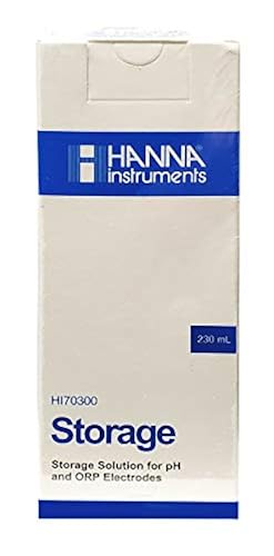 Hanna Instruments HI70300L pH/ORP Electrode Storage Solution, 500mL (16 ...