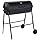 Tesco Steel Barrel Charcoal Barbecue - Black (Missing Temperature Gauge ...