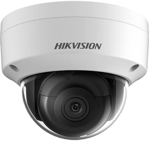 Hikvision 8 MP AcuSense Fixed Dome Network Camera, White price in Saudi ...