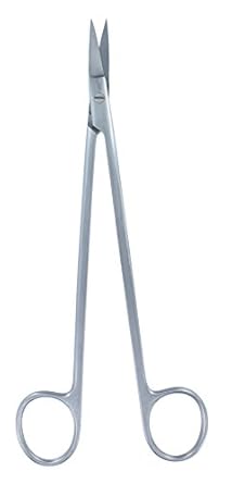 Amazon.com: Dean Surgical Scissor, 1 blade serrated 17.5cm/7 ...