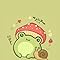 Notebook: Cute Frog With Mushroom Hat | Lined Journal | Kawaii ...