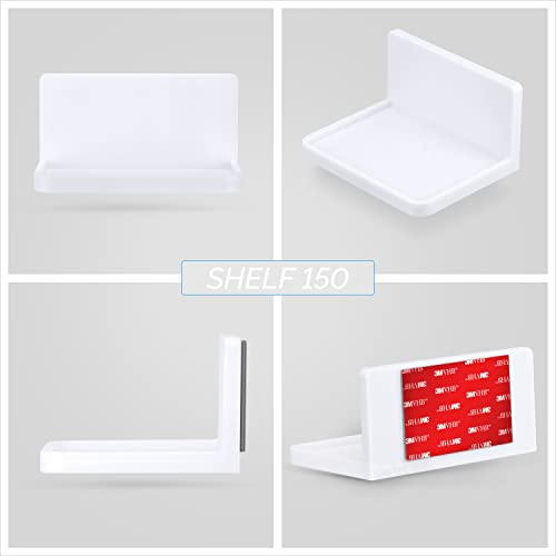BRAINWAVZ [EOL] 4.6" Adhesive Baby Monitor Wall Mount Shelf, Also for ...