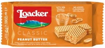 Loacker Classic Peanut Butter 45G, Brown price in UAE | Amazon UAE ...