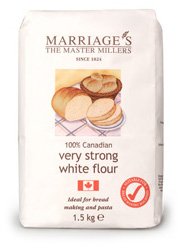 Marriage's 100% Very Strong Canadian White Flour 1.5 kg (Pack of 5 ...