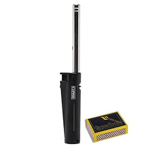 Refillable Long Reach Tube Nose Clipper Lighter For Open Fires Log ...