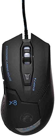 Imice X8 Usb Wired Gaming Mouse Multi Dpi Sensitivity And Led Lights ...