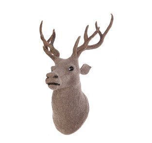 Testa cervo da parete