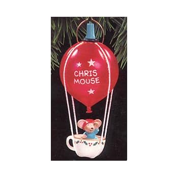 Amazon.com: CHRIS MOUSE FLIGHT (Light ) #9 1993 Hallmark Ornament ...