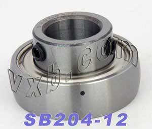 SB204-12 Bearing 3/4" inch Bore Insert Mounted Bearings: Amazon.com ...