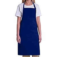Amazon.com: MHF Aprons Bib Aprons 1 Piece Pack-2 Waist Pockets- New ...