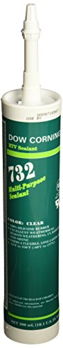 Dow Corning 1892070-12 732 Clear Multi-Purpose Sealant (Pack of 12): Amazon.com: Industrial ...