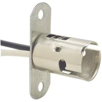 Bayonet Bulb Socket, BA15d base (1076, 1176 etc.), 1-hole L-Flange (parallel) - - Amazon.com