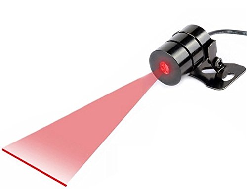 Auto Hub Car Laser Lamp Tail Light - Red Color - Car And Bike Care