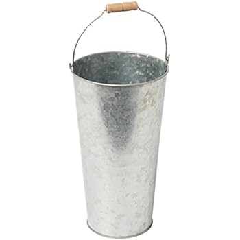 Amazon.com: Weddingstar 9750 Large-Tin Bucket With Handle (1): Kitchen ...